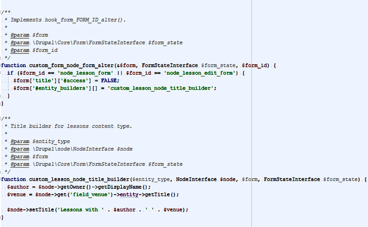 Tips And Tricks Drupal 10 How To Programmatically Create A Title For A New Node